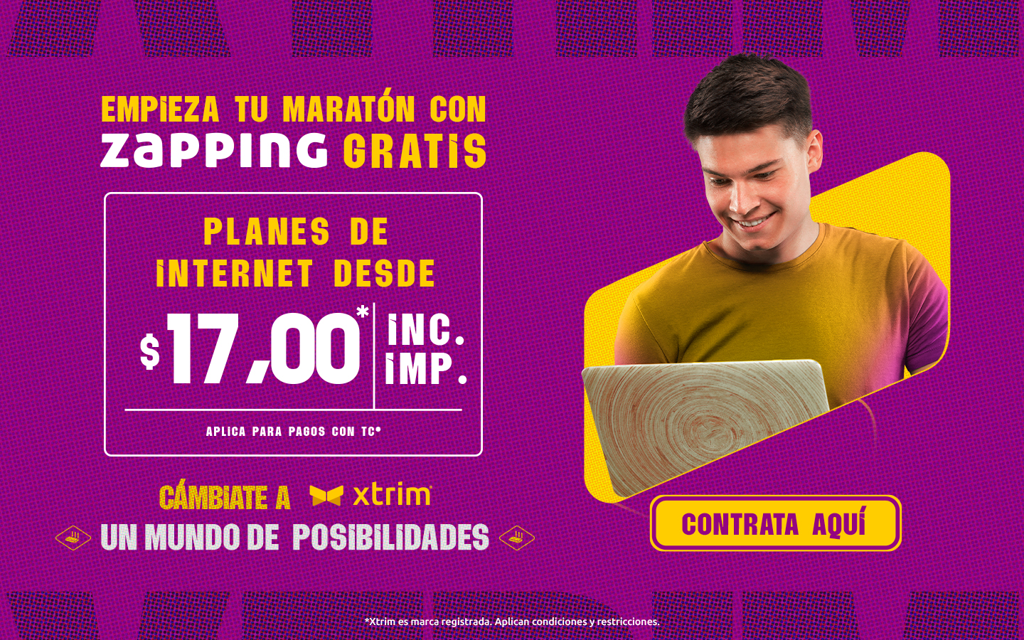 Xtrim : Internet, TV&Streaming y servicios de telefonia | Sitio Oficial