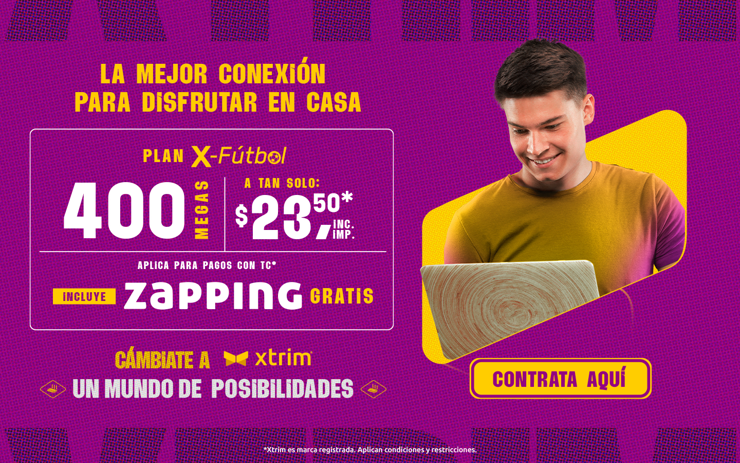 Xtrim : Mira la Liga Pro Ecuabet con Zapping